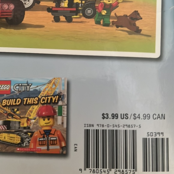 Scholastic | Other | 3 Lego City Books Plus Power Ranger Book | Poshmark